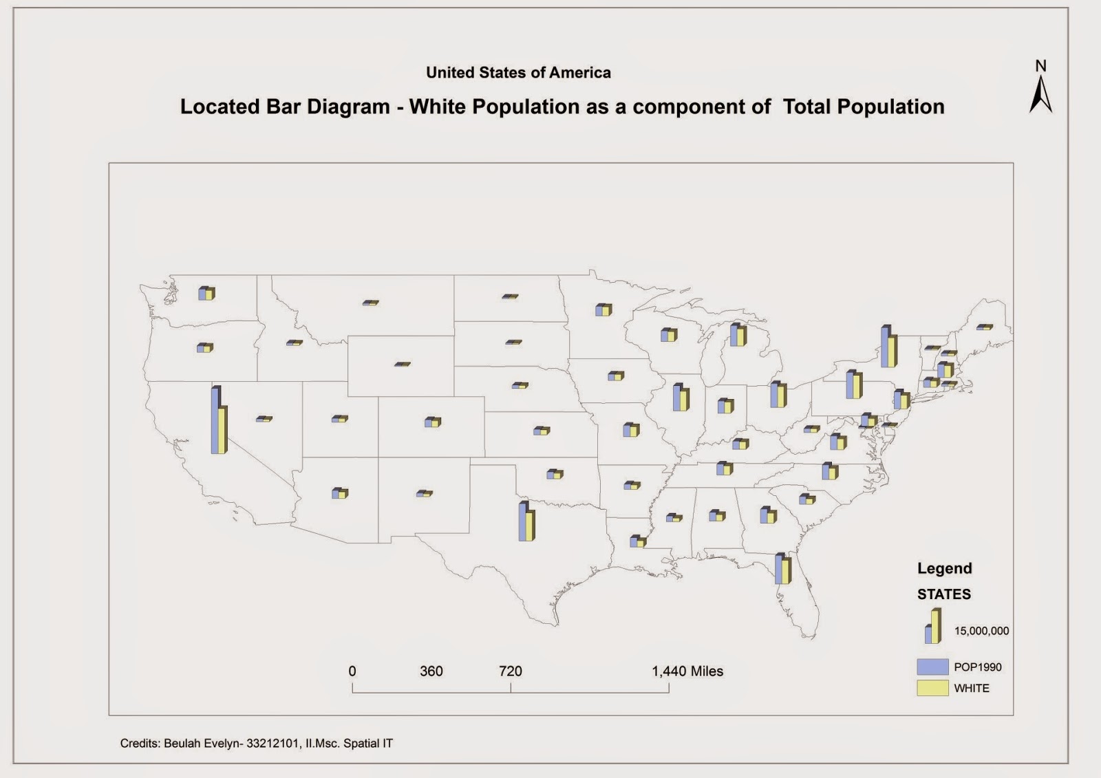 GIS Knowledge Repository : Arcview3.2a: Located Bar Diagram