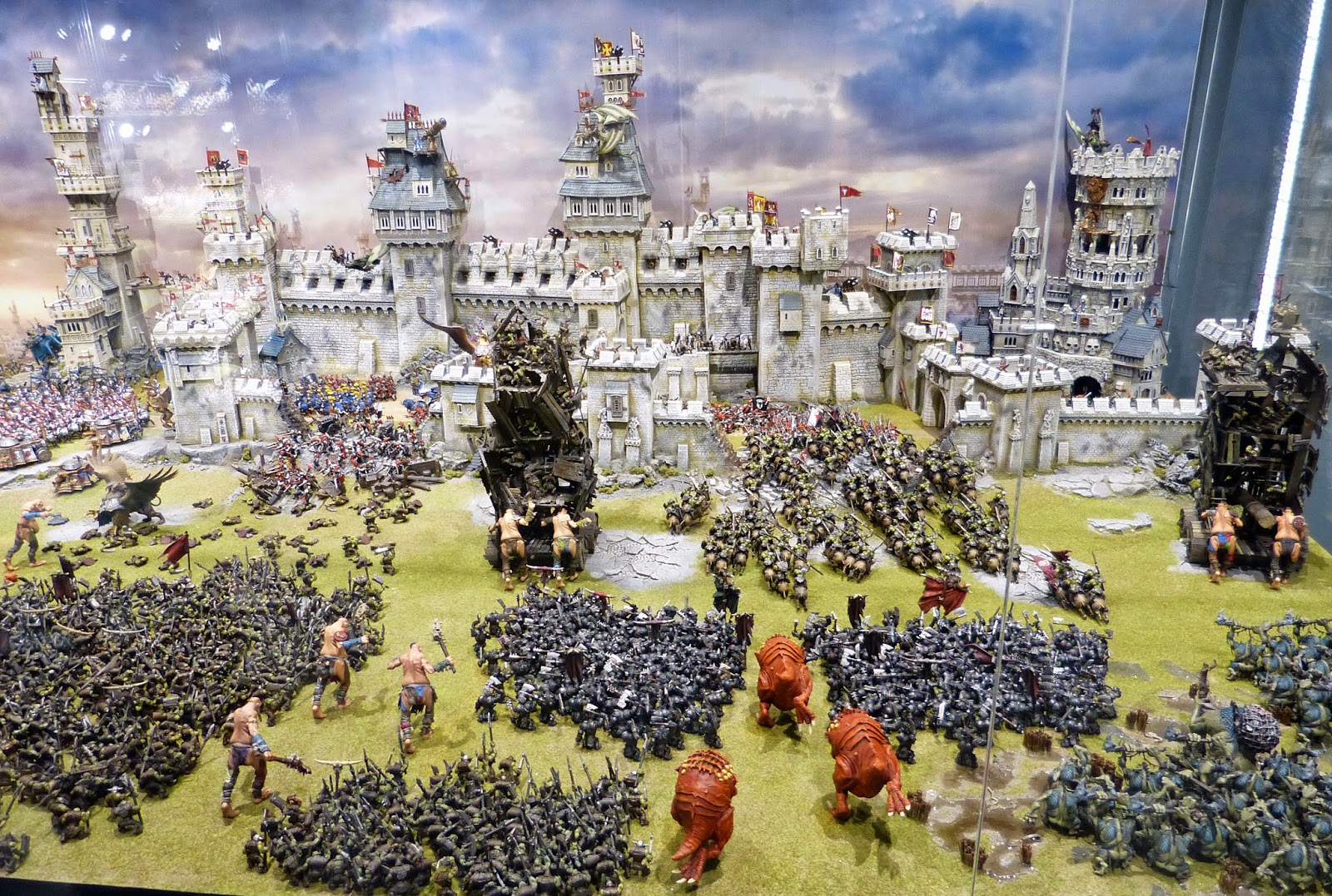 Recalcitrant Daze: Warhammer World Re-opening - Exhibitions (Part 1)