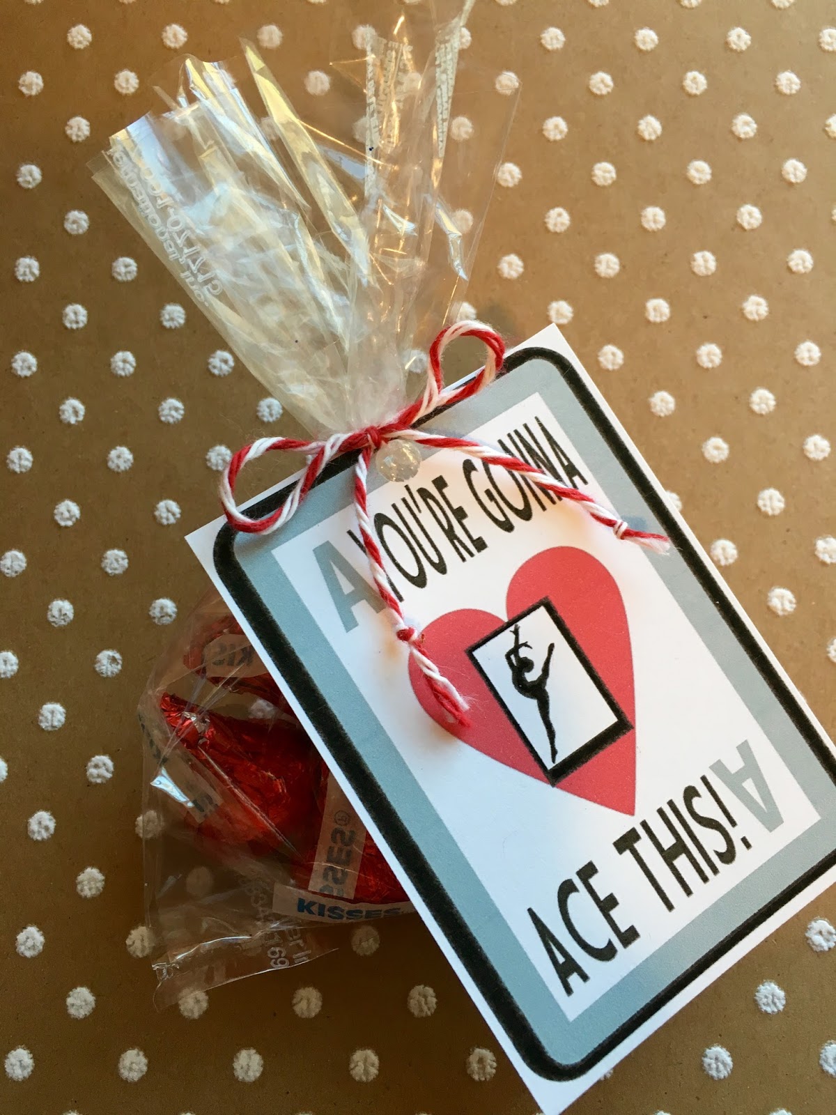 The Lily of the Valley Craft Room: Good Luck Girl! and You're Gonna Ace ...