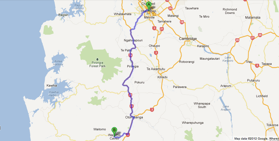 Karen's New Zealand Adventures: Raglan and Waitomo Caves