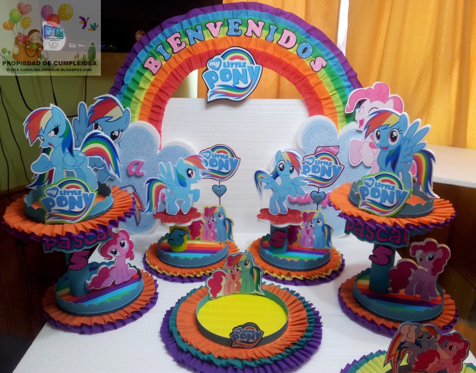 DECORACIONES INFANTILES: MY LITTLE PONY