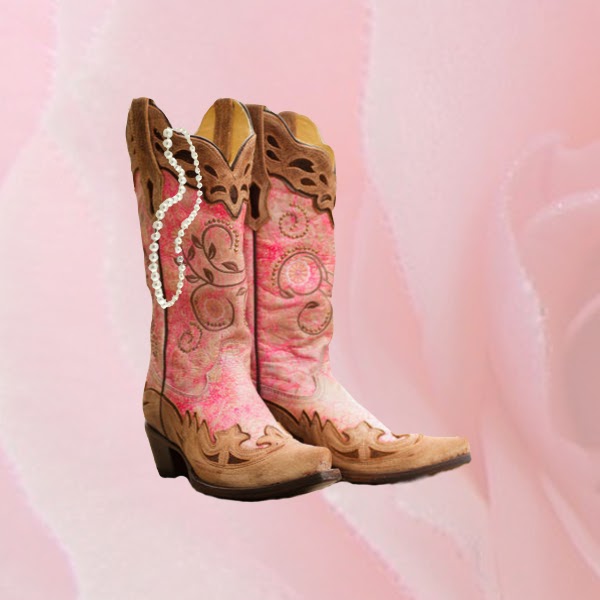 Styling with Pink Boots and Pearls