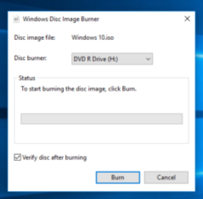 Tutorial Cara Burning File ISO Di Windows 10 Tanpa Software