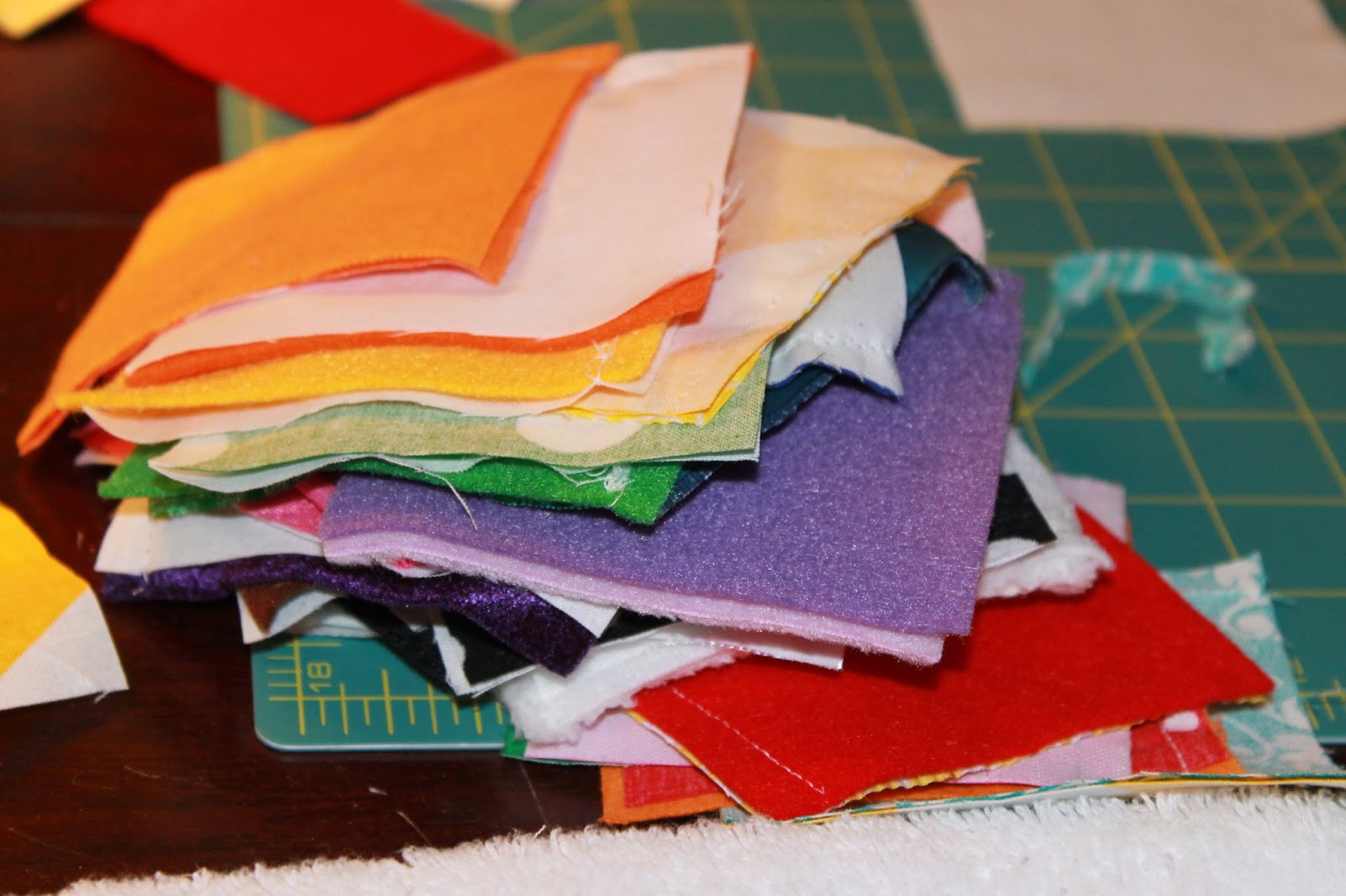 Lyndi's Projects: Color/Texture Book for Baby