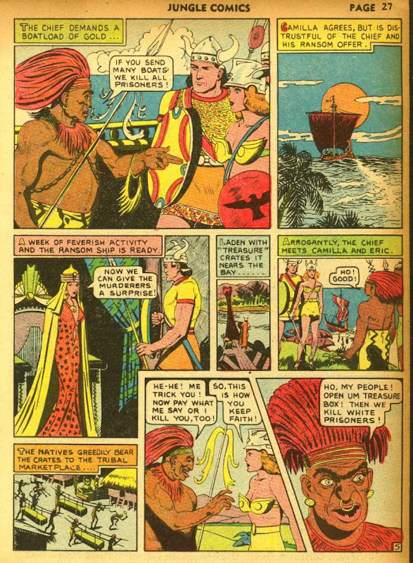 The Comic Book Catacombs: Camilla, Queen of the Lost Empire in "The ...