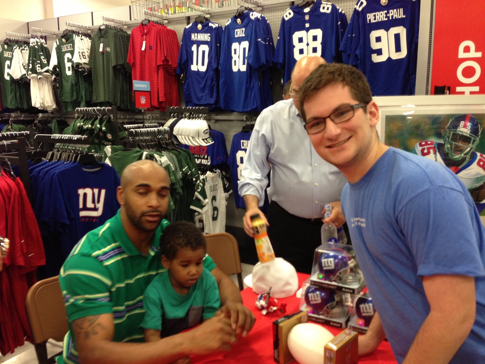 Aaron's Autographs: Autograph Adventures: David Tyree