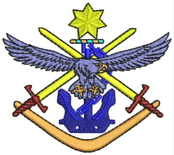 FirstOption Online Embroidery Punching Services: ADF embroidery logo