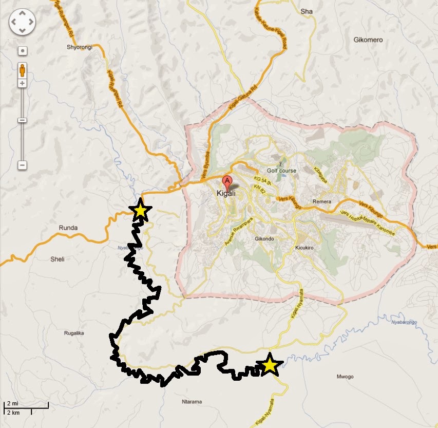 Rwanda Rambles: Kayaking the Nyabarongo River