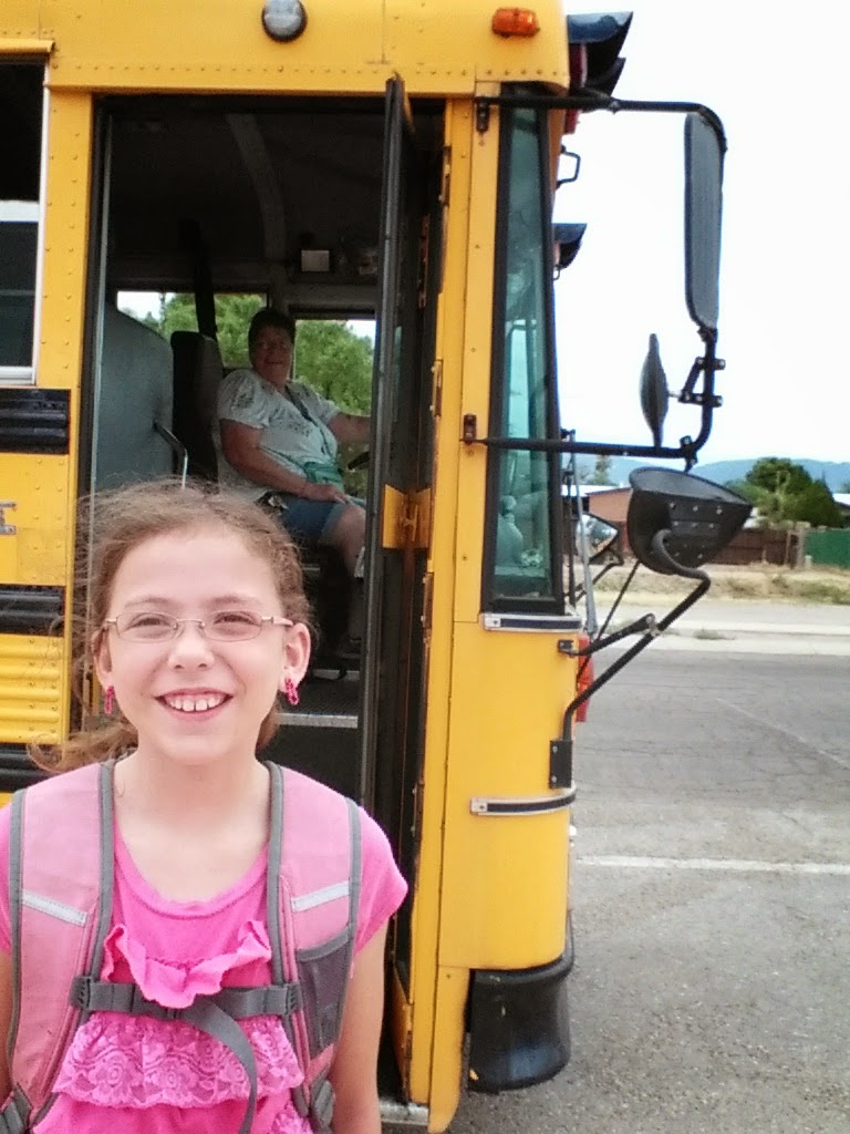 This Gal's Take On Things: First day of school--yes, it's still July
