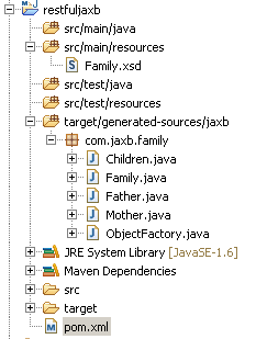 Java General: JAXB: Using Maven Plugin XJC tool to generate POJO objects