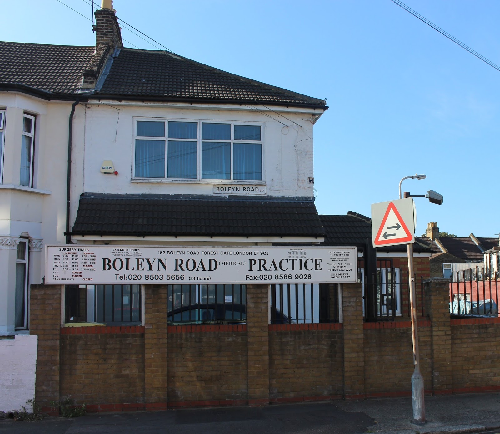 E7 Now & Then: Forest Gate health check (1) - poor General Practice