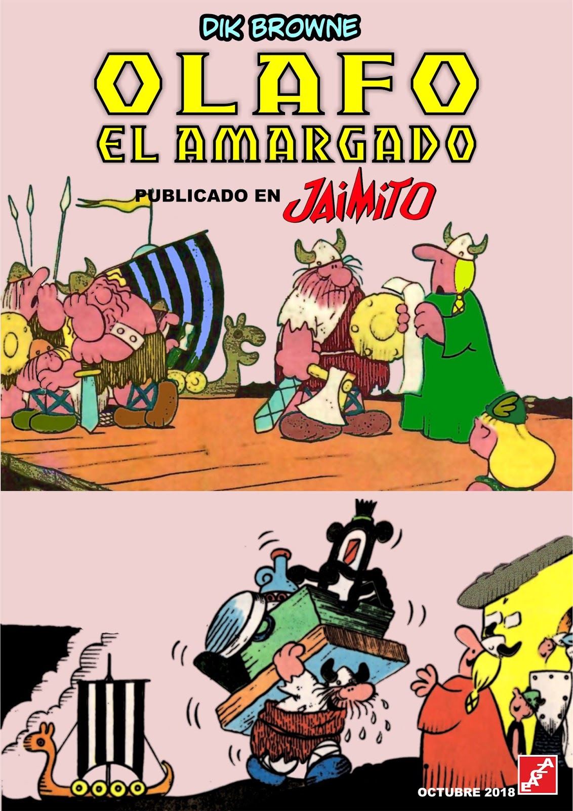 Aquellos inolvidables tebeos...: Olafo el Amargado en Jaimito - Dik ...