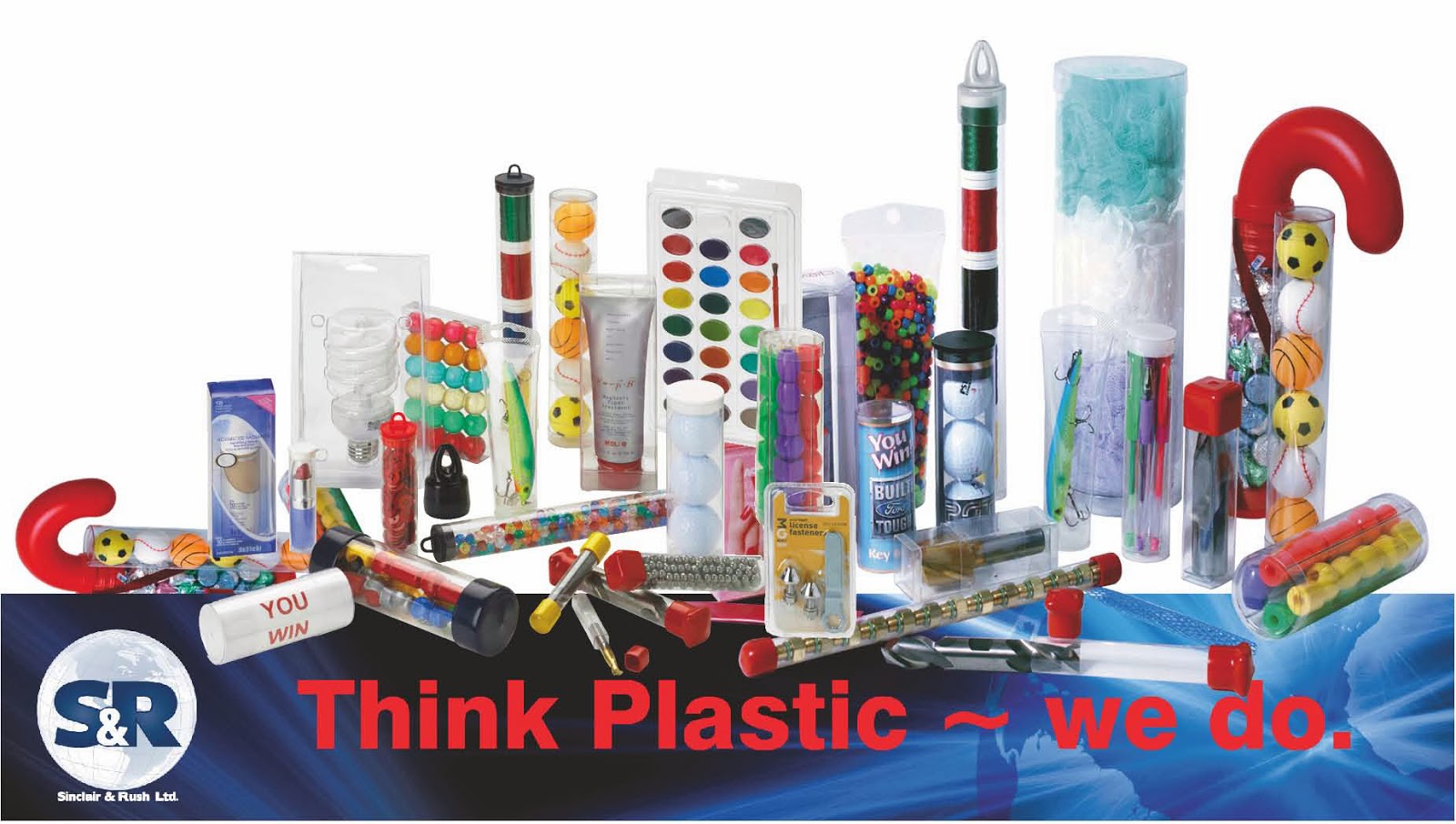 Sinclair & Rush: VisiPak - the cutting edge(s) in clear plastic tubes