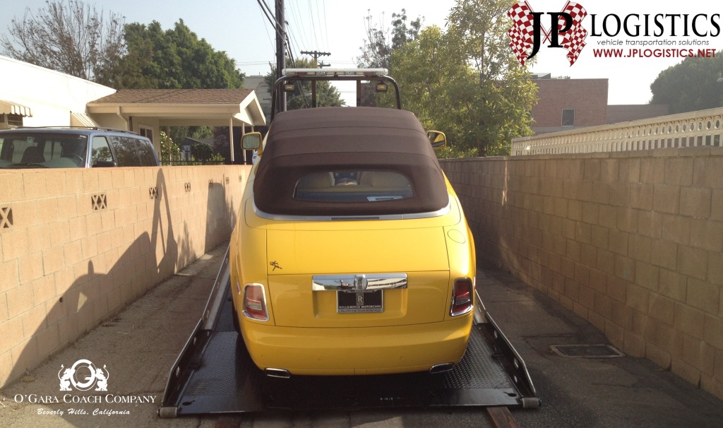 SouLSteer.com: Yellow painted Bijan Rolls-Royce Phantom Drophead Coupé ...