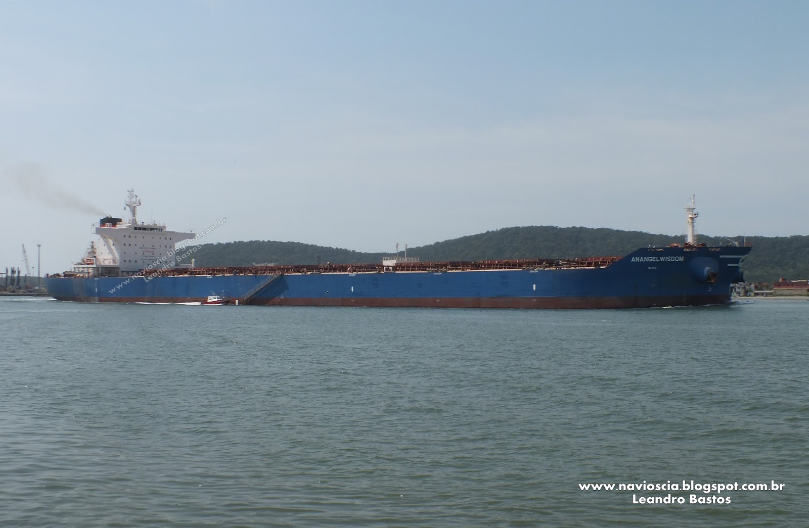 Navios de Santos & CIA: Navio ANAGEL WISDOM