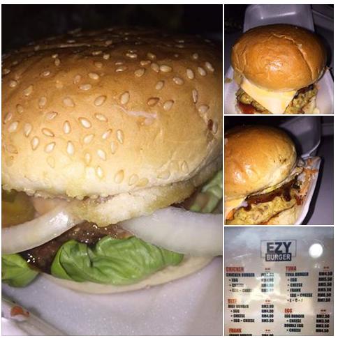 EZY BURGER IN PUJUT 5b Miri - Miri Food Sharing
