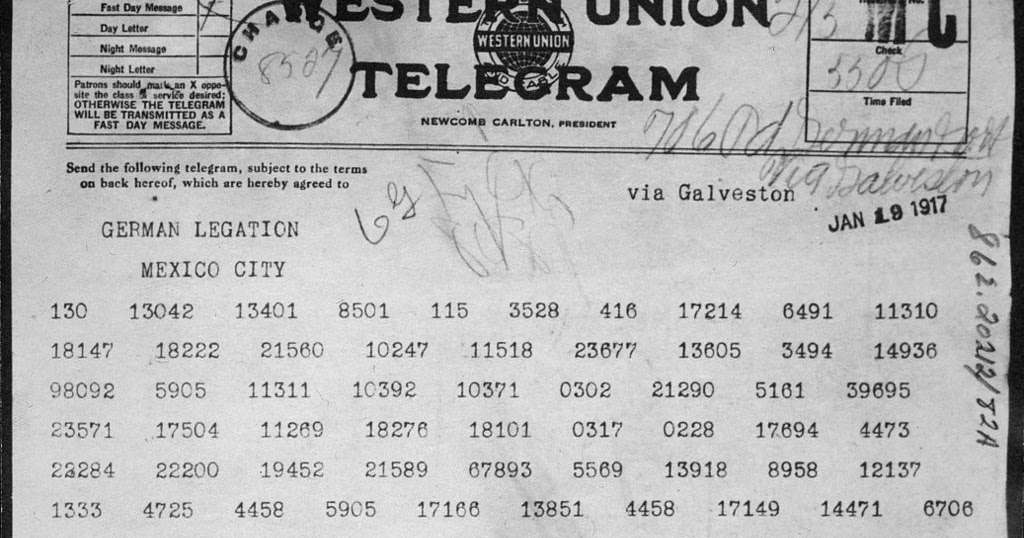 Nipvet: The Zimmermann Telegram