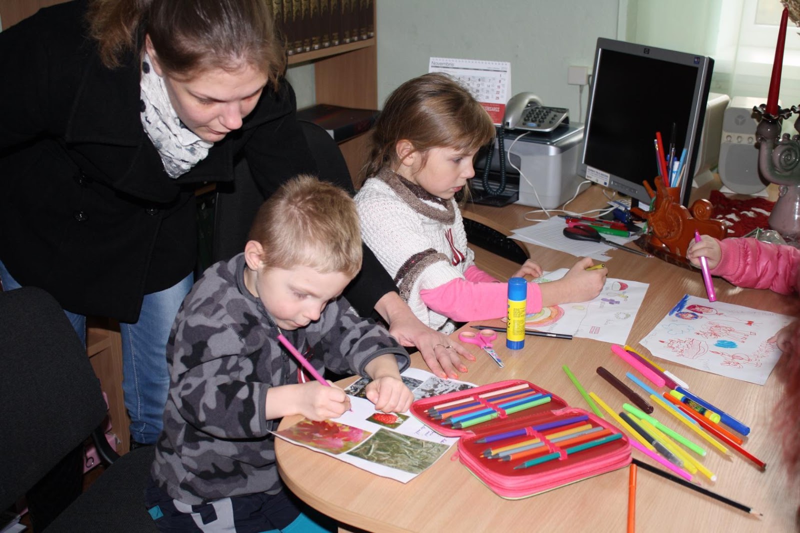 Dagdas Pagasta Bibliotēka: Bērni zīmē Latvijai