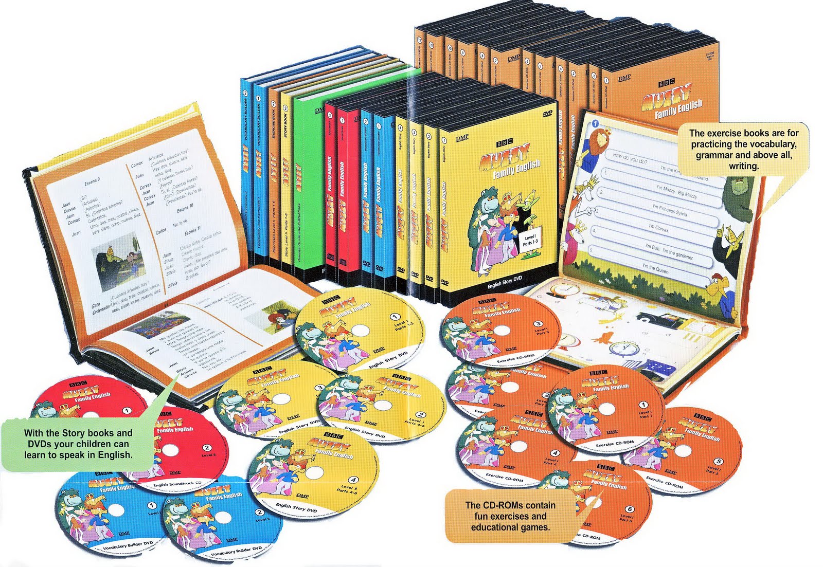 BOOK REVIEW: BBC MUZZY FAMILY ENGLISH GROLIER COMPLETE SET