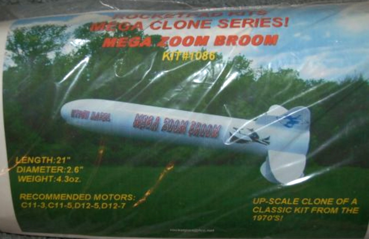 Model Rocket Building: Mega Zoom Broom?
