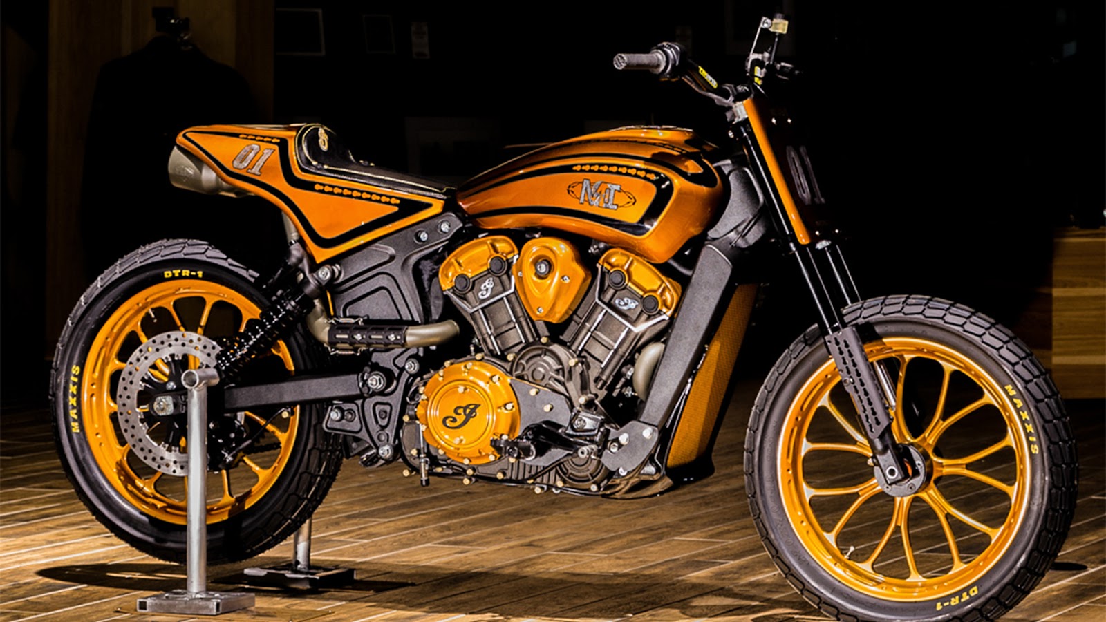 Racing Cafè: Indian Scout Midwest Urban Dirt Tracker