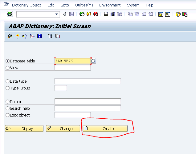 SAP TECH: Creating Transparent Master Table
