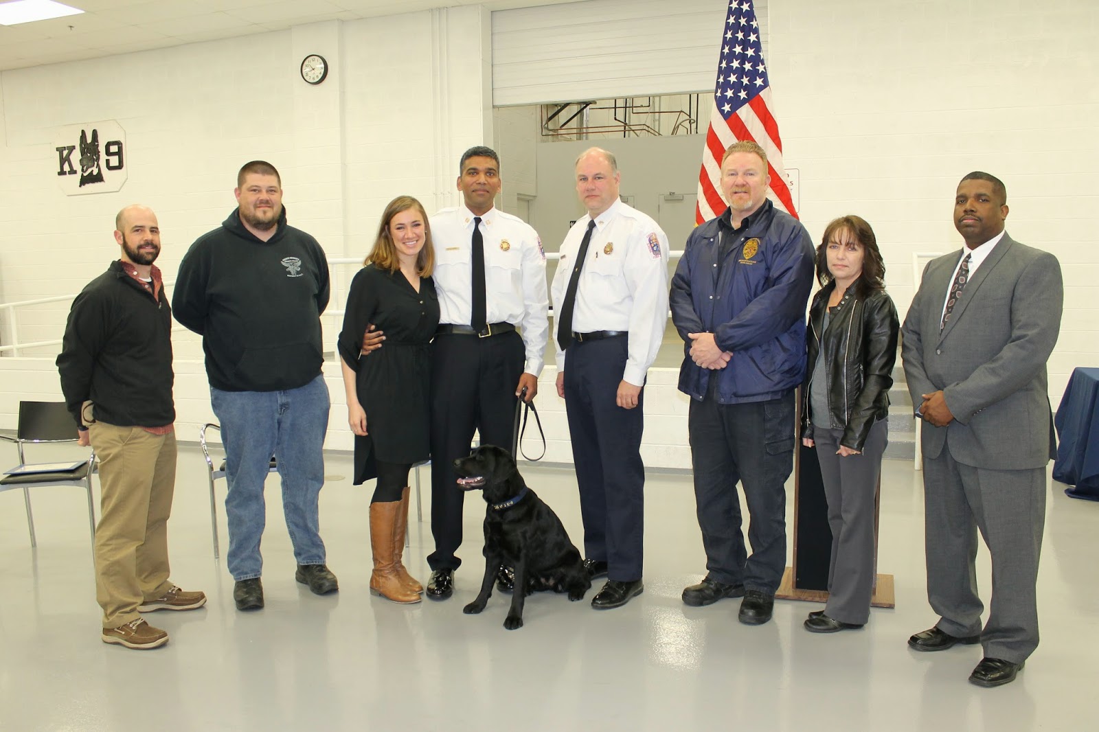New Explosives Detection Canine Team Graduates