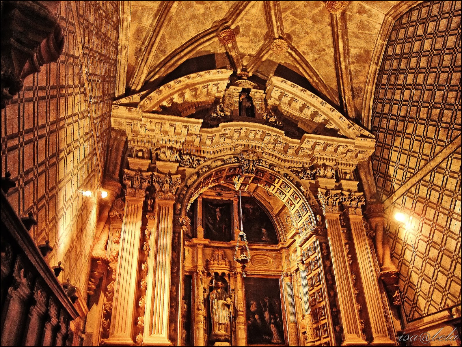 UM PIGO DE LUZ: Interior do Mosteiro Santa Cruz / Coimbra