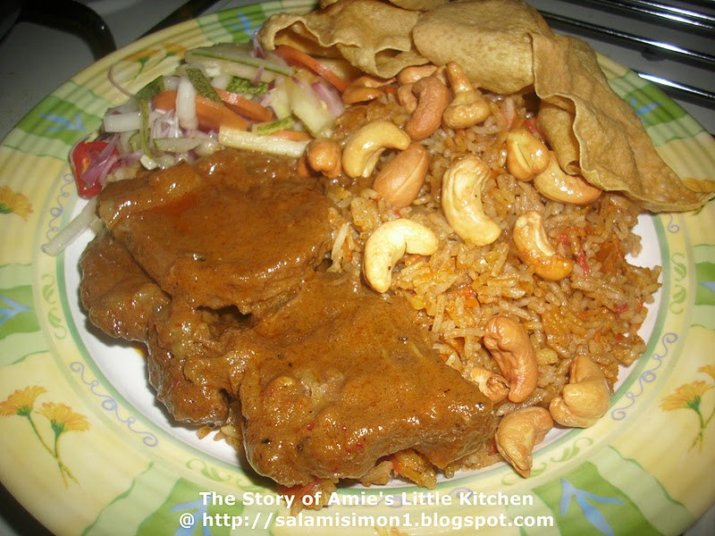 Nasi Beriani & Daging Beriani - Amie's Little Kitchen