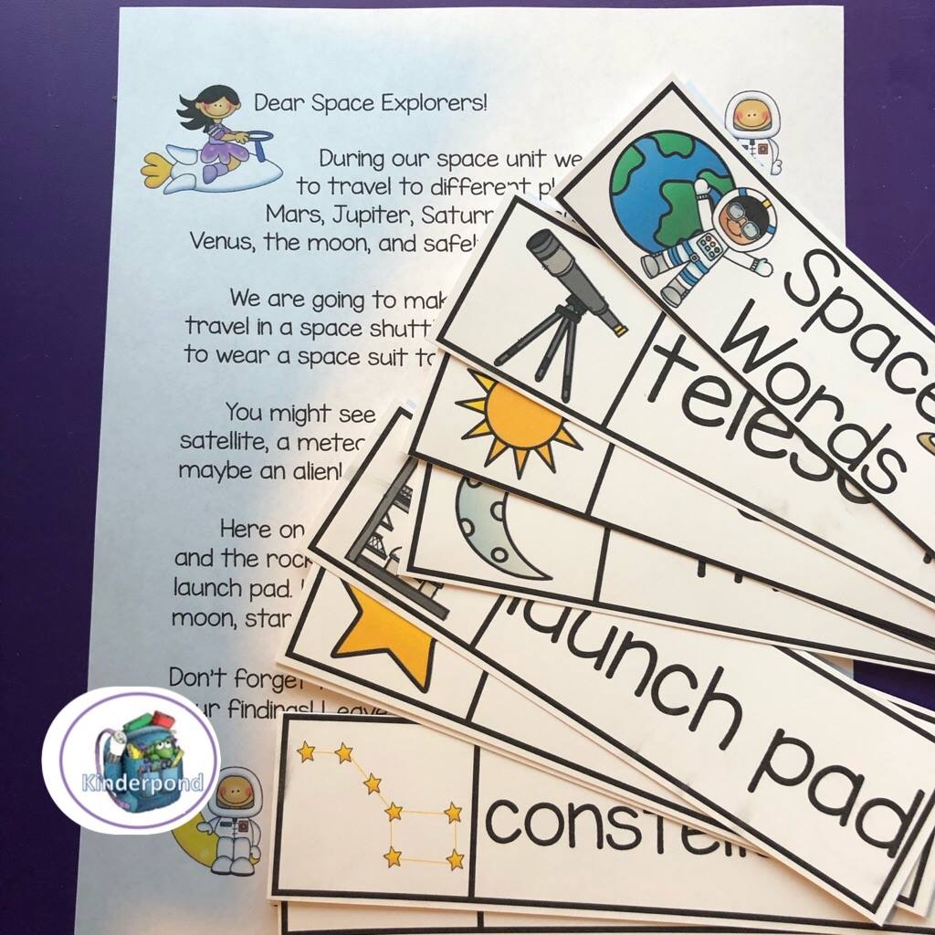 Kinderpond: Classroom Letters