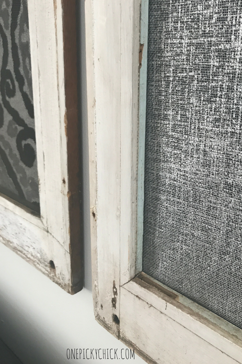 Window Screen Art | One Picky Chick