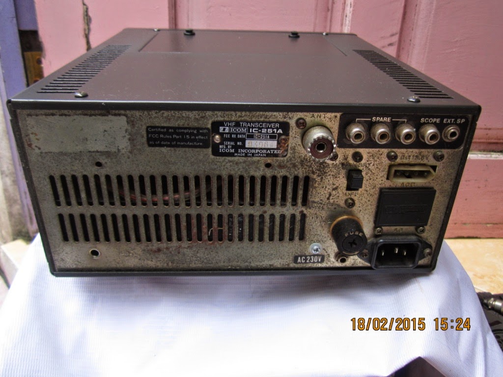 Doel Connect Shop: ICOM IC-251A, second.(SOLD)>>BANJARMASIN.