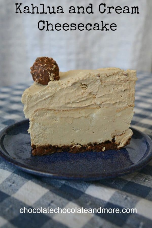 KAHLUA AND CREAM CHEESECAKE #cake