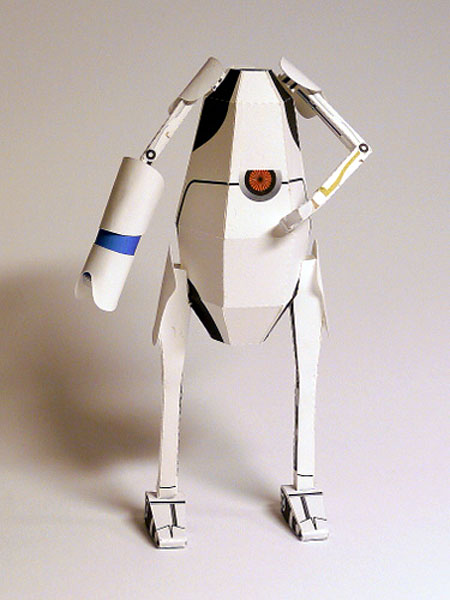 Papercraft - Portal 2: P-body - Papercraft4u | Free Papercrafts, Paper ...