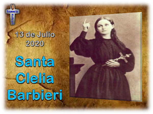 Leamos la BIBLIA: Santa Clelia Barbieri