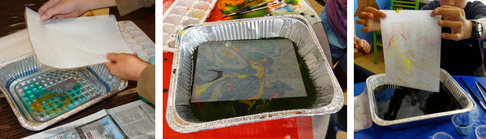 Art with Krystie: Paper Marbling