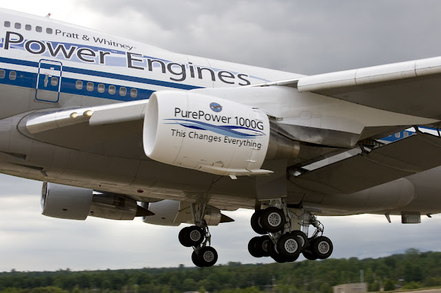 PW1100G Geared Turbofan Engine Completes First Flight - jetflightpro