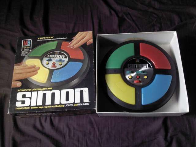 My Little Thrift: Vintage 1978 Simon says with original box [SOLD]