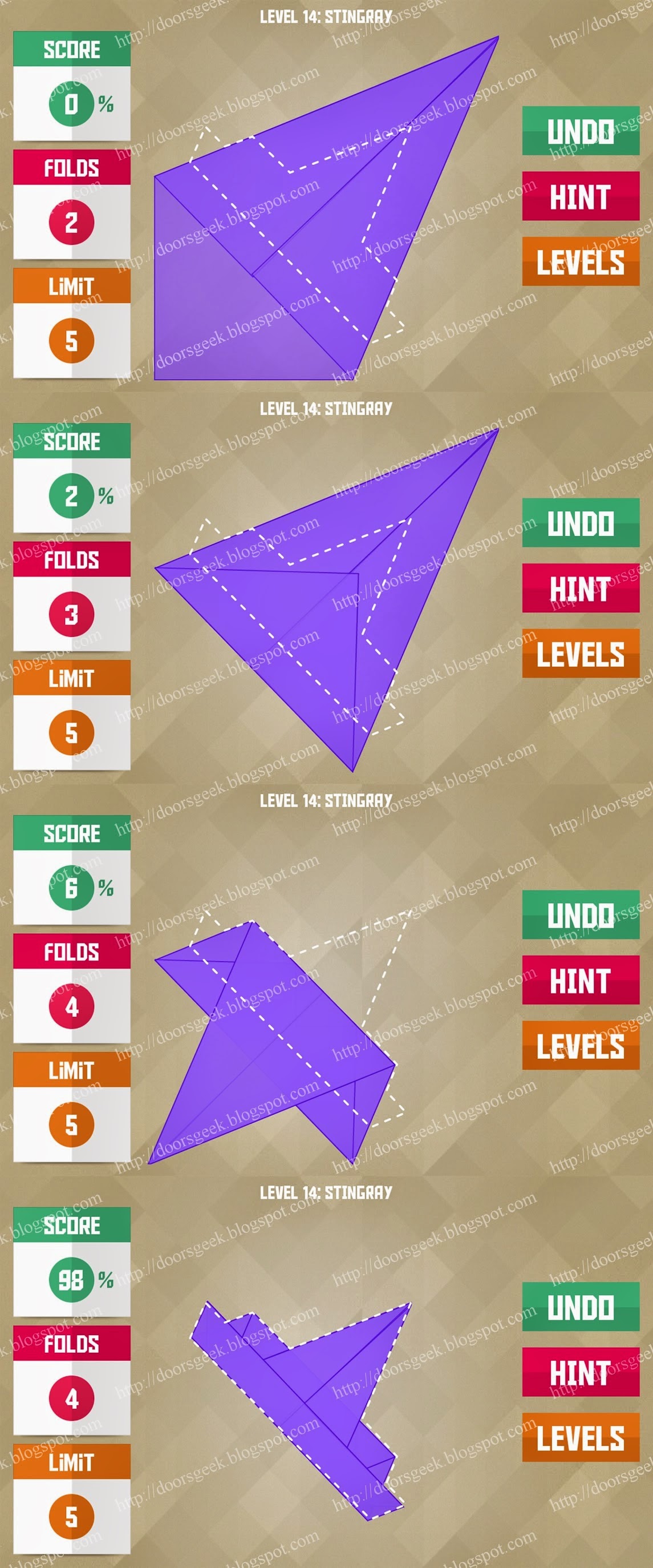 Paperama [Yama] Level 14 - Stingray ~ Doors Geek