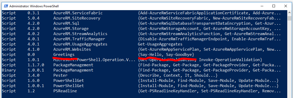 Creating Custom Powershell libraries Creating Custom Powershell libraries