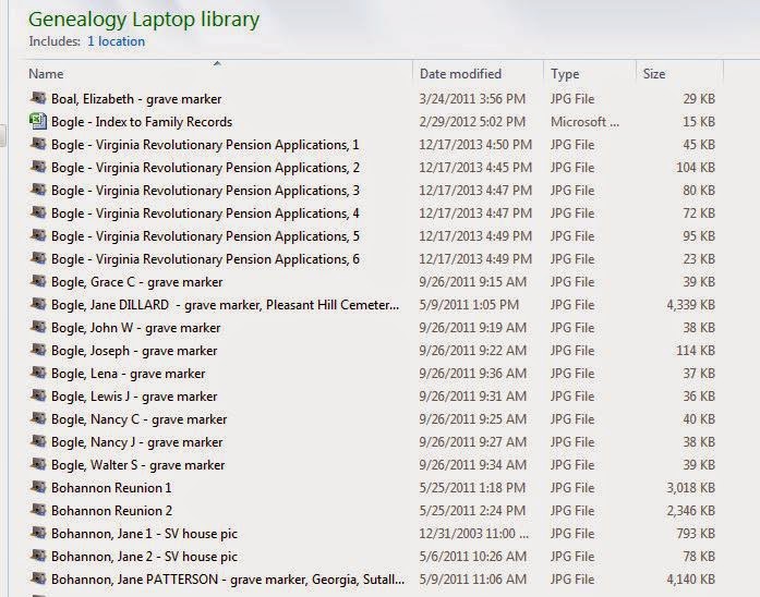 Celebrating Family Stories: Tuesday’s Tips --- Where Is It? Organizing My Laptop Files