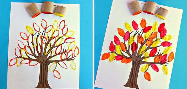 Creciendo con libros y juegos: ALGUNAS MANUALIDADES PARA TRABAJAR EL OTOÑO