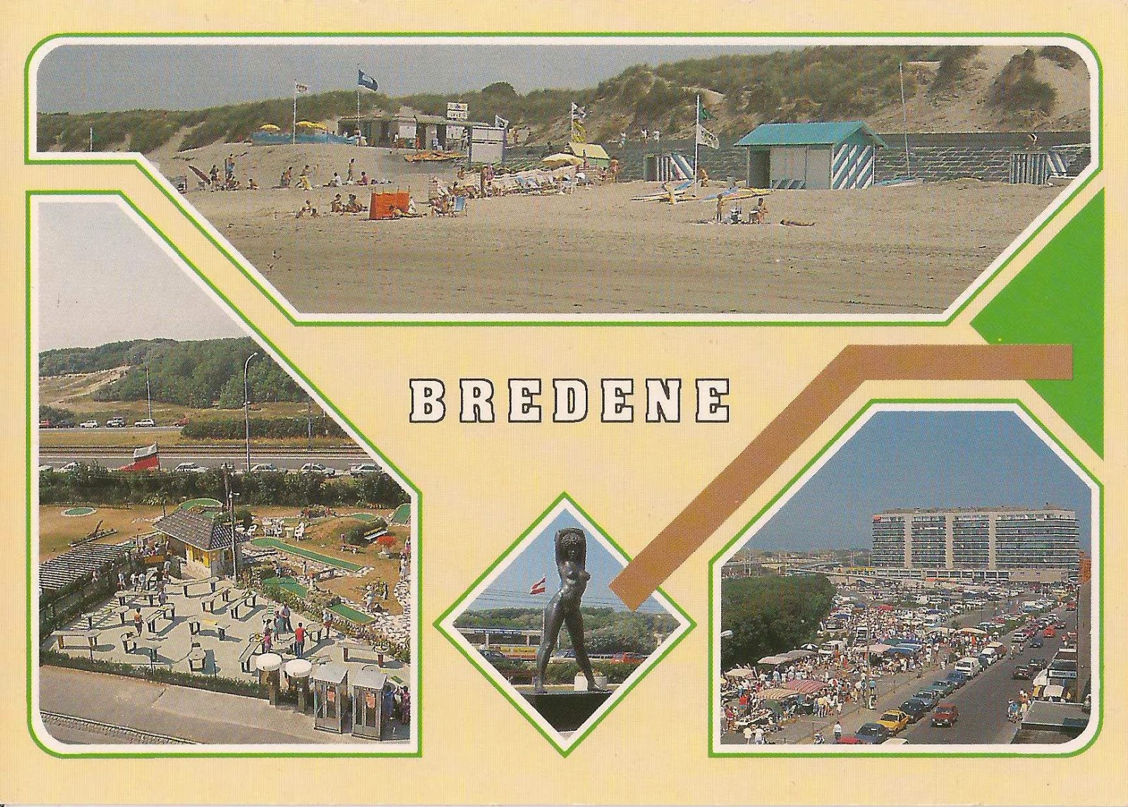 Bredene vroeger en nu: Bredene in Postkaarten, deel 2