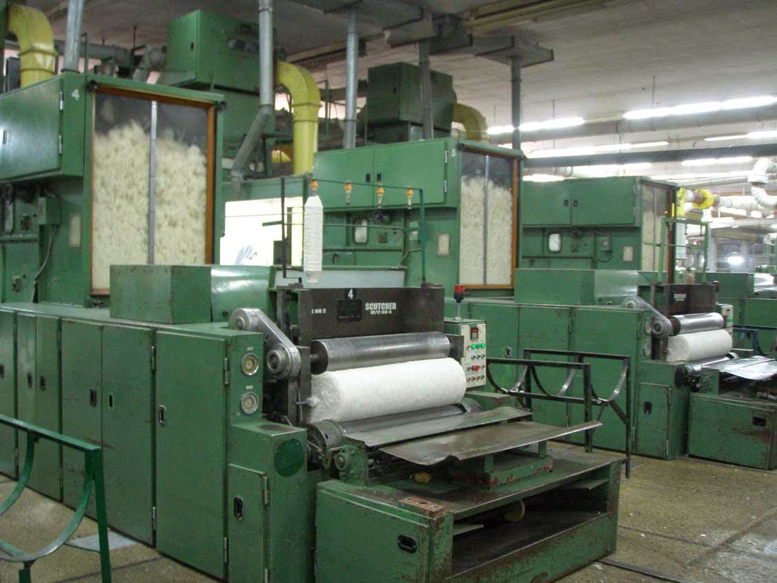 Textile School: Blowroom