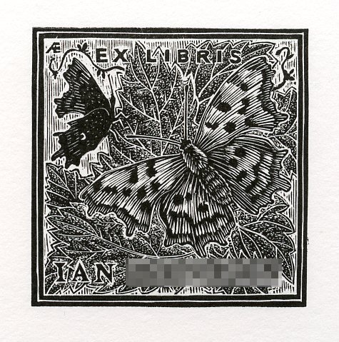 Andy English's Engraved Bookplates: Bookplates 51 - 60