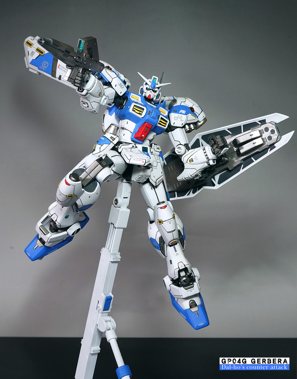 GUNDAM GUY: RE/100 Gundam GP04 Gerbera - Customized Build