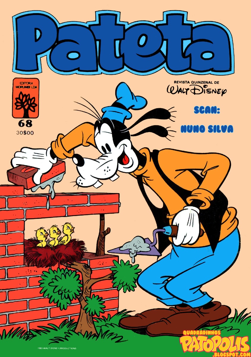 Pateta 68 (Ed. Morumbi) ~ Quadradinhos Patópolis