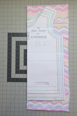 Create Kids Couture: Using a Fabric Panel When it's Smaller than Your Size