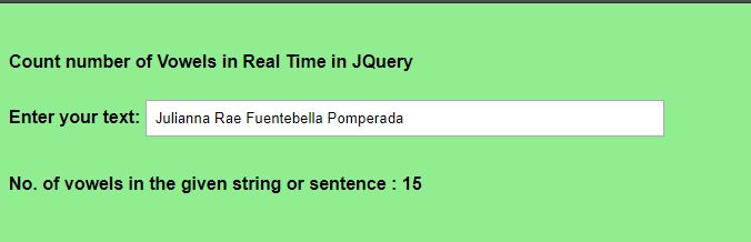 Free Programming Source Codes And Computer Programming Tutorials Count Number Of Vowels In Real