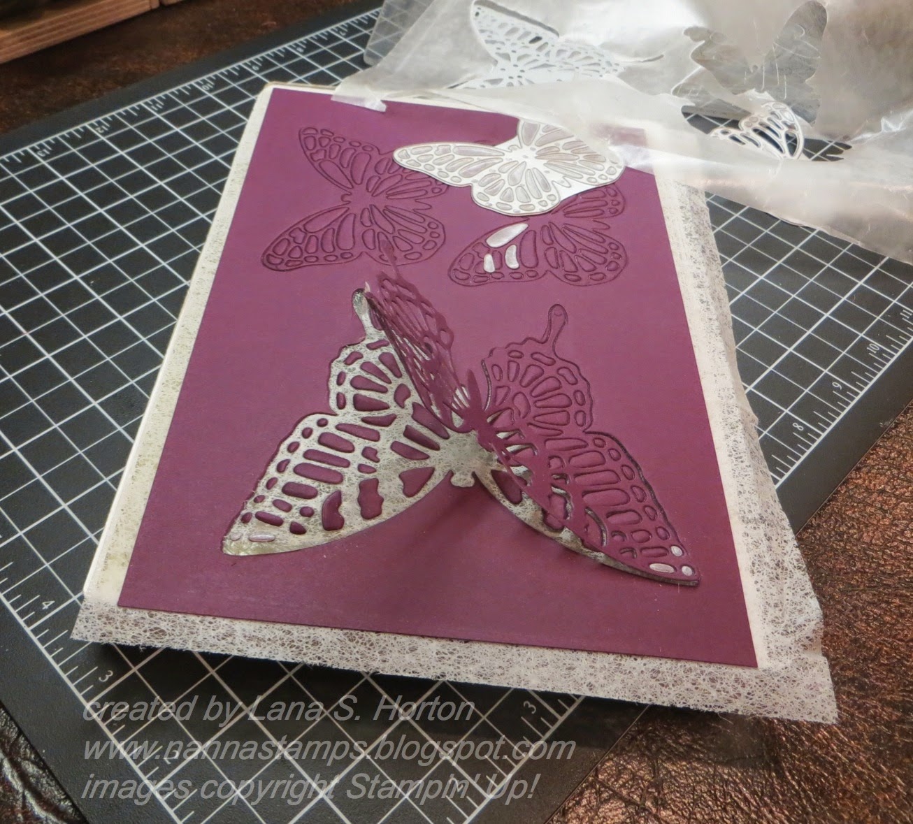 Stamping with Nanna: Tips for Butterfly Thinlits Dies